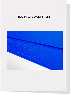 Two-ply blue Belt with Double TPU Covers | Esbelt